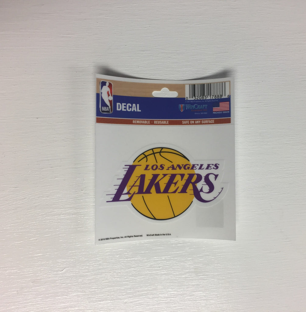 Los Angeles Lakers 3" x 4" Multi Use Decal Window, Car or Laptop! – Hub ...