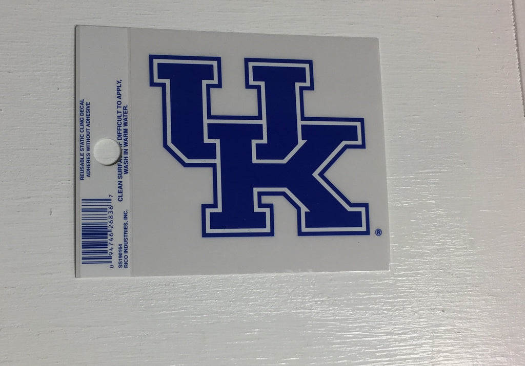 Kentucky Wildcats Static Cling Sticker NEW!! Window or Car! NCAA Antho ...